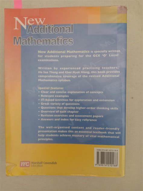 New Additional Mathematics Igcse Hobbies And Toys Books And Magazines