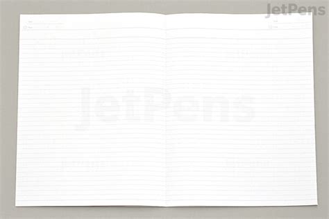 Kokuyo Campus Flat Notebook Semi B5 Dotted 6 Mm Rule 30 Sheets Blue Jetpens