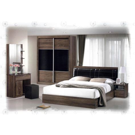 Mirrored Headboard Bedroom Set Wood King Size Luxurious King Bedroom