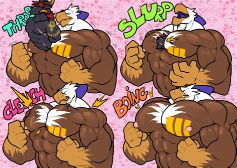 Rule 34 Absorption Absorption Vore Anthro Avian Bald Eagle Beak Demon