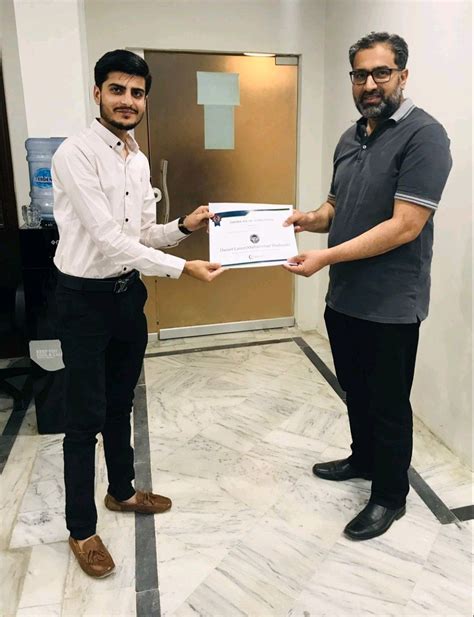 Mohammad Shahzaib On Linkedin Awardsforexcellence