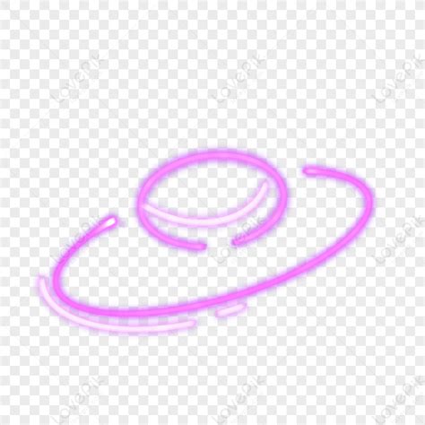 간단한 보라색 네온 행성 우주 일러스트우주선track Png 일러스트 무료 다운로드 Lovepik