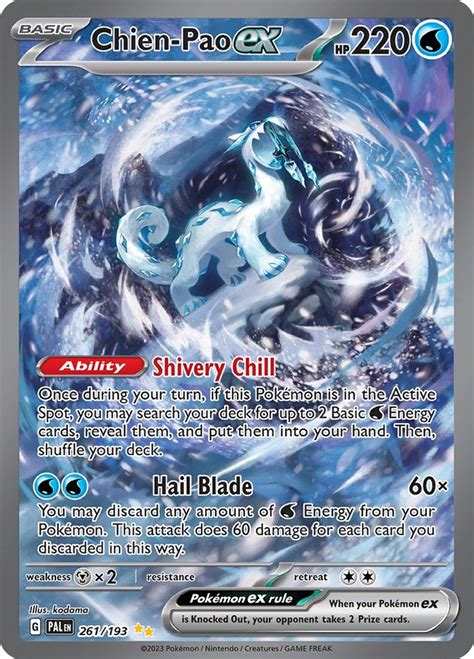 Chien Pao Pokémon Detail