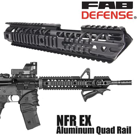Fab Defense クワッドレールハンドガード Ar 15m4カービン用 Nfr Ex ミリタリーショップ レプマート