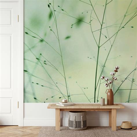 Grasses Wallpaper Happywall