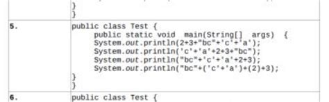 5begin Tabular L Public Class Test Public Static Void Mainstring A