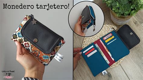 Cómo Hacer Un Monedero 👛 Monedero Tarjetero 💳 Patrón Gratis Youtube