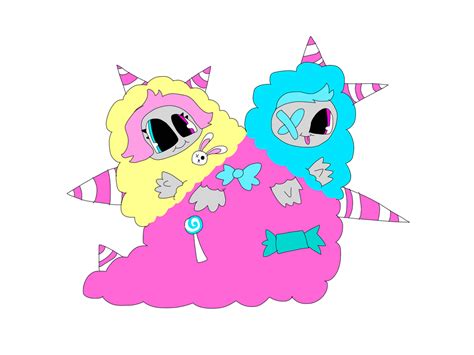 Cotton Candy Ghost By Nylmoon On Deviantart