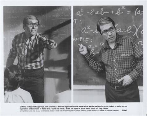 Stand And Deliver 1988 Edward J Olmos As Jaime Escalante 8x10 Original