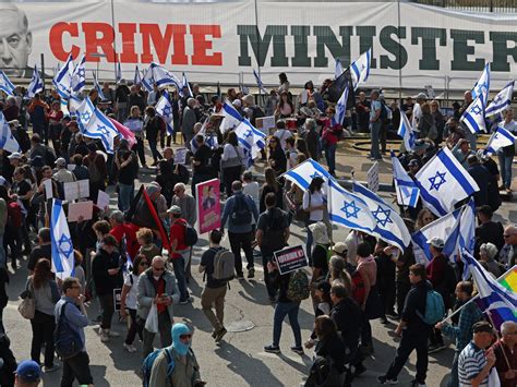 Mass Protests As Israel Moves Ahead With Judicial ‘reform Israel