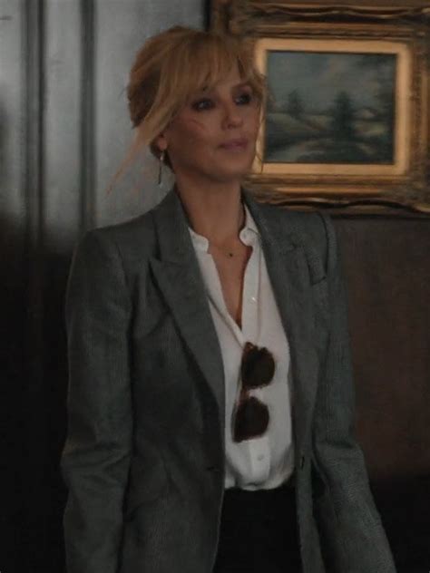 Tv Series Yellowstone Season 5 Beth Dutton Grey Blazer