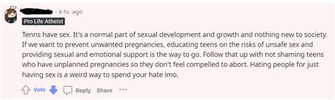 just because teenagers have sex that doesn t meant it should be