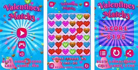 Valentines Match3 Html5 Game Android Admob Construct 3