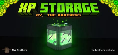 XP Storage Addon For Minecraft