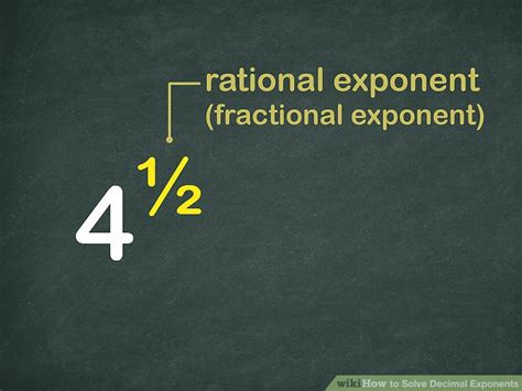 How To Solve Decimal Exponents With Pictures Wikihow