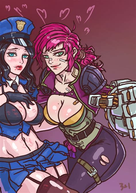 Rule 34 Arcane Breasts Caitlyn Kiramman Female Girl League Of Legends