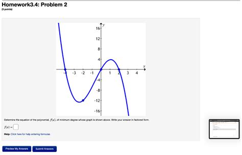 solved homework3 4 problem 2 3 points 16 12 8 4 3 2 1