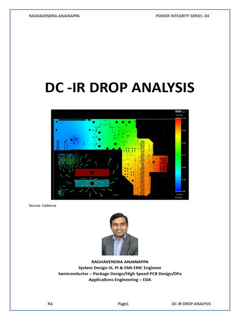 dc ir drop analysis 1691057965 pdf resistor electrical impedance