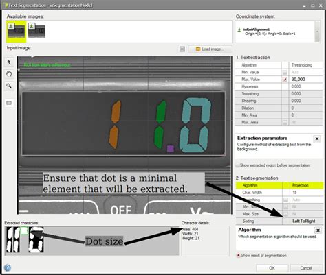 creating text segmentation models fabimage