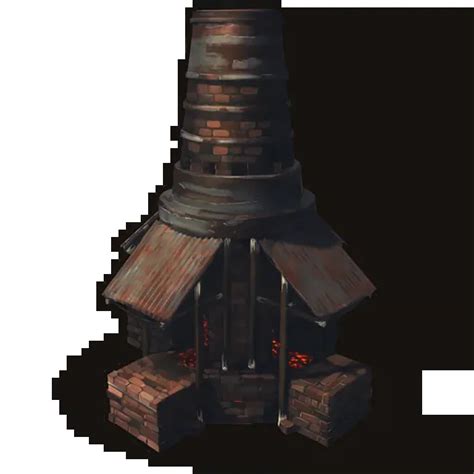 Large Furnace Rust Corrosion Hour