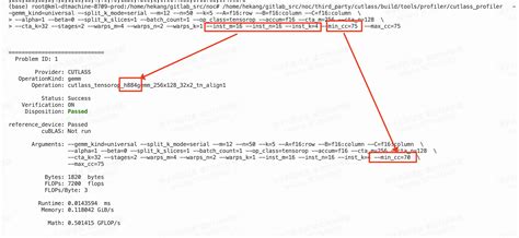 QST Confuse About Cutlass Profiler S Instruction Shape And Min Cc Issue NVIDIA