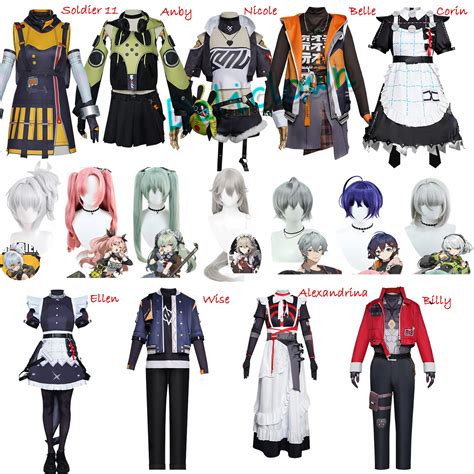 Zzz Nicole Demara Cosplay Zenless Zone Zero Costume Alexandrina Dress
