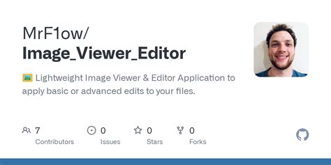 Github Mrf1ow Image Viewer Editor 🖼️ Lightweight Image Viewer And Editor Application To Apply