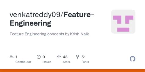 GitHub Venkatreddy Feature Engineering Feature Engineering Concepts By Krish Naik
