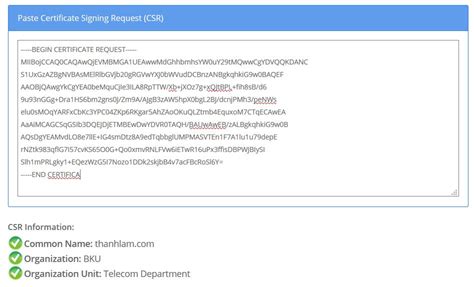 Generate Pem From Csr And Key Defensename