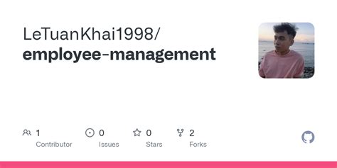 GitHub LeTuanKhai Employee Management