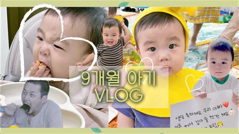 육아vlog 9개월 아기일상 새 집이사 아이주도 이유식 시작 Youtube