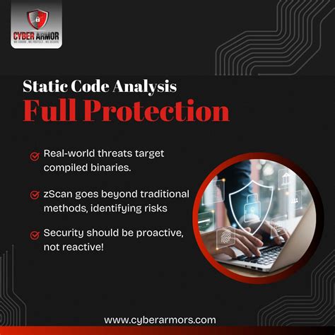 Cybersecurity Threatdetection Proactivesecurity Staticcodeanalysis Cyber Armor Llc