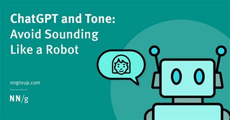 Chatgpt And Tone Avoid Sounding Like A Robot Myhubai