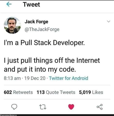 full stack developer irl ·