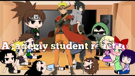 Academy Student React To Naruto And Sasuke Youtube