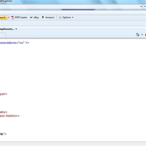 The Output Xml Corresponding To The Example Of The Class Diagram Download Scientific Diagram