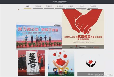 Springboot公益众筹管理系统h7sur（程序源码数据库调试部署开发环境） Csdn博客
