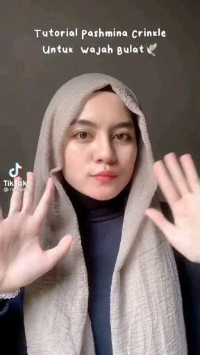 Tutorial Hijab Pashmina Simple