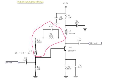 What S The Purpose Of This Section In An RF Amplifier Circuit