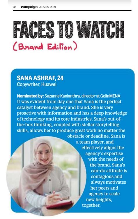 Sana Ashraf On Linkedin Facestowatch2021 42 Comments