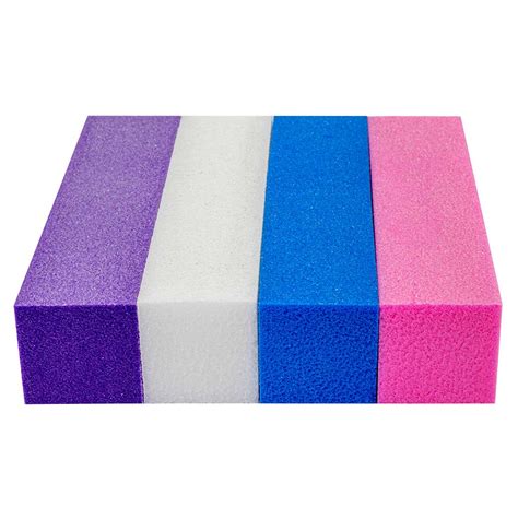 10 Pcs Square Sponge Nail Buffer Aesthetics Of Beauty