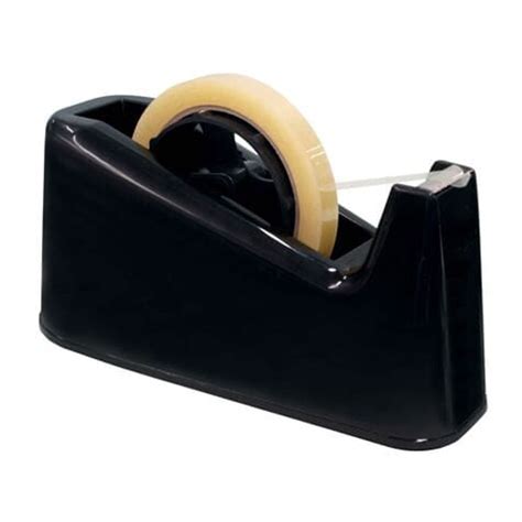 Despachador De Cinta De 12 Ó 18mm De Ancho Color Negro