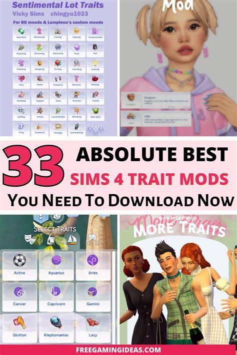 33 sims 4 trait mods unlock your sims hidden potential artofit