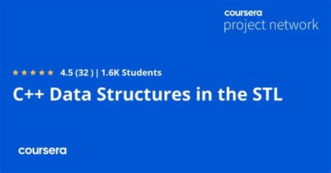 C Data Structures In The Stl Coursya