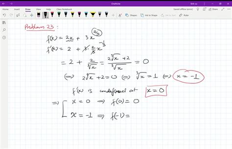 solved find the x value of all points where the functions defined as
