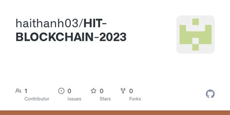 Github Haithanh03 Hit Blockchain 2023