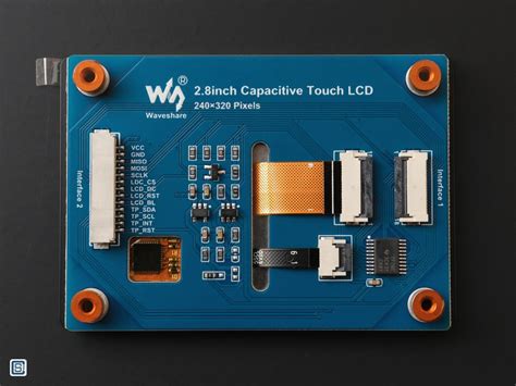 interfacing waveshare 2 8 inch capacitive touch lcd with arduino circuitstate electronics