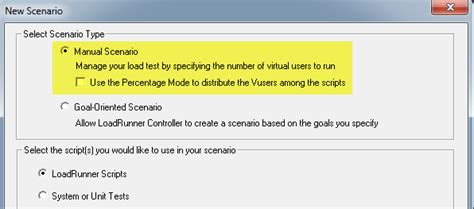 Loadrunner Controller Tutorial Manual And Goal Oriented Scenario