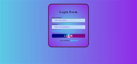 Github Yrs Login Form In This Repository I Have Created The Login Form Purely Using Html