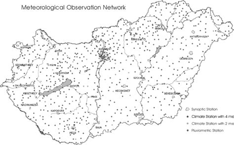 Meteorological Observation Network Of Hms Download Scientific Diagram